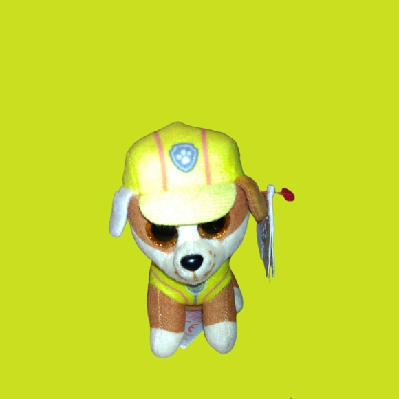 Ty | Toys | Ty Beanie Boos Paw Patrol Rubble Clip On | Poshmark